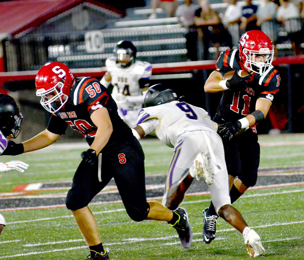 Big Red rolls on homecoming night | News, Sports, Jobs - The Herald Star